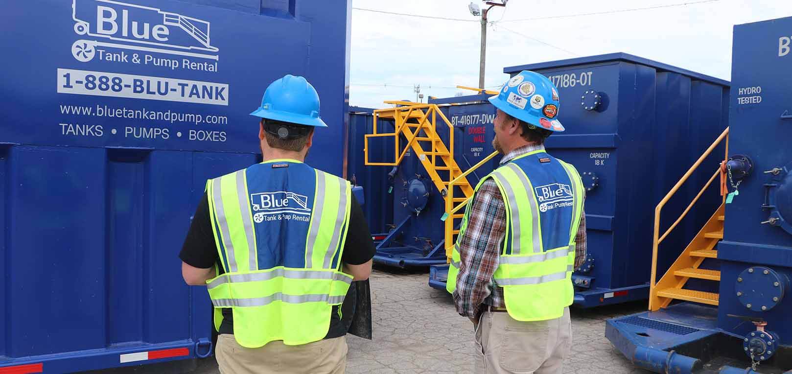 Home - Blue Tank and Pump Rental